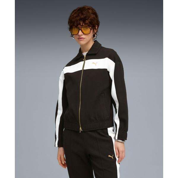 『セール実施中』ZOZO問い合わせ番号:97564297ショップ:PUMA STORE ZOZO，プーマストアゾゾブランド:PUMA，プーマ商品名:PUMA プーマ ウィメンズ T7 リラックスド トラック ジャケットカテゴリ:トップス&g...