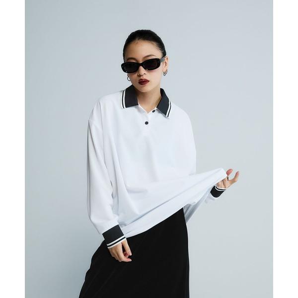 『タイムセール実施中』ZOZO問い合わせ番号:97565601ショップ:JEANASIS，ジーナシスブランド:JEANASIS，ジーナシス商品名:【Les Fleurs】ネックラインポロLS/592981カテゴリ:トップス>ポロシャツ...