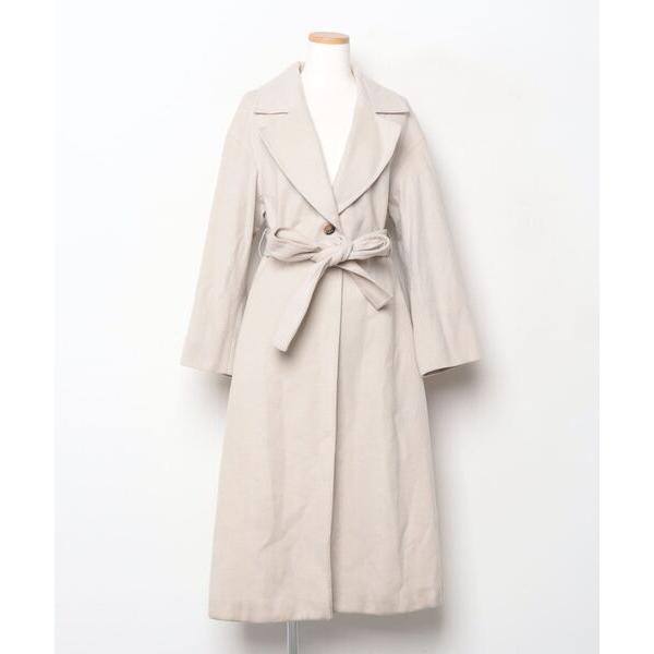 『セール実施中』参考価格：29，700円発売時期：2020年10月コンディション：C（やや使用感あり）使用感があり、やや気になる傷や汚れがあるアイテムすそ周り：汚れ付属品：ベルト参考商品名：BOXタックウールロングガウンコート参考品番：00...