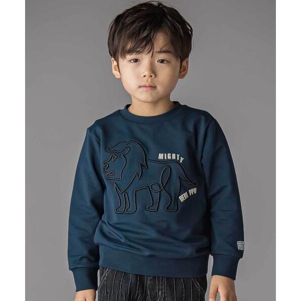 『タイムセール実施中』ZOZO問い合わせ番号:97595194ショップ:BEBE ONLINE STORE，ベベ オンラインストアブランド:BeBe Petits Pois Vert，ベベプチポワヴェール商品名:コード刺しゅうライオントレー...