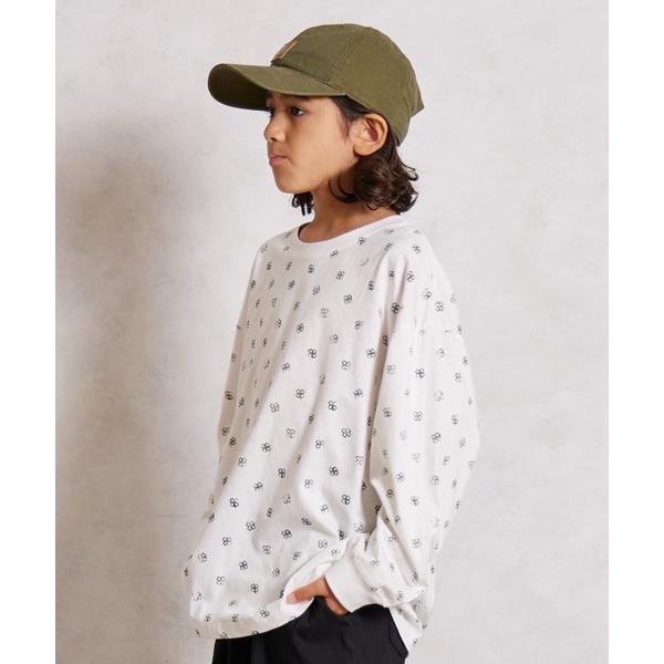 『タイムセール実施中』ZOZO問い合わせ番号:97595327ショップ:pairmanon，ペアマノンブランド:PAIRMANON STREET，ペアマノンストリート商品名:【綿100%】クローバー 総柄 プリント 長袖 Tシャツ【PAIR...