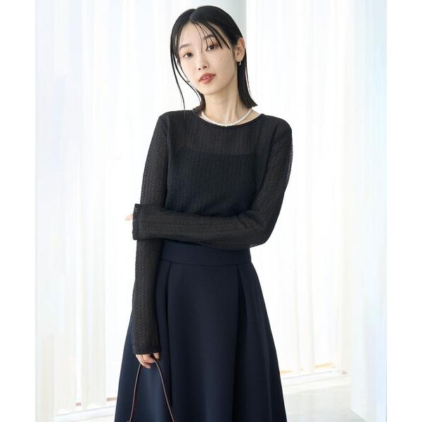 『セール実施中』ZOZO問い合わせ番号:97595602ショップ:UNFILO，アンフィーロブランド:UNFILO，アンフィーロ商品名:ストレッチ レーストップスカテゴリ:トップス>Tシャツ/カットソーブランド品番:KKUMGW035...