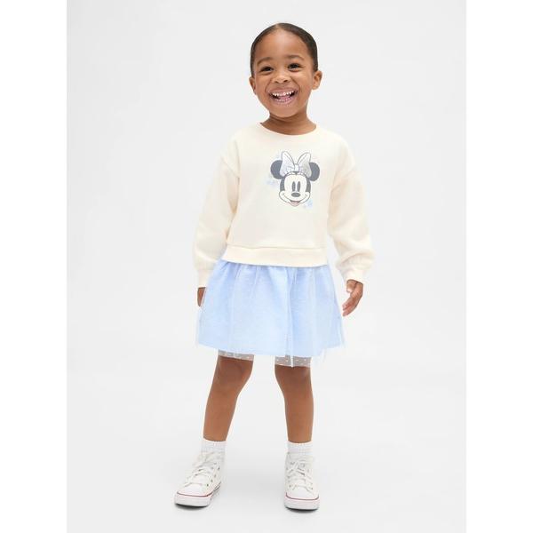 『タイムセール実施中』ZOZO問い合わせ番号:97596103ショップ:GAP，ギャップブランド:GAP，ギャップ，Disney，ディズニー，MICKEY MOUSE，ミッキーマウス商品名:ヴィンテージソフト スウェットワンピース (幼児・...