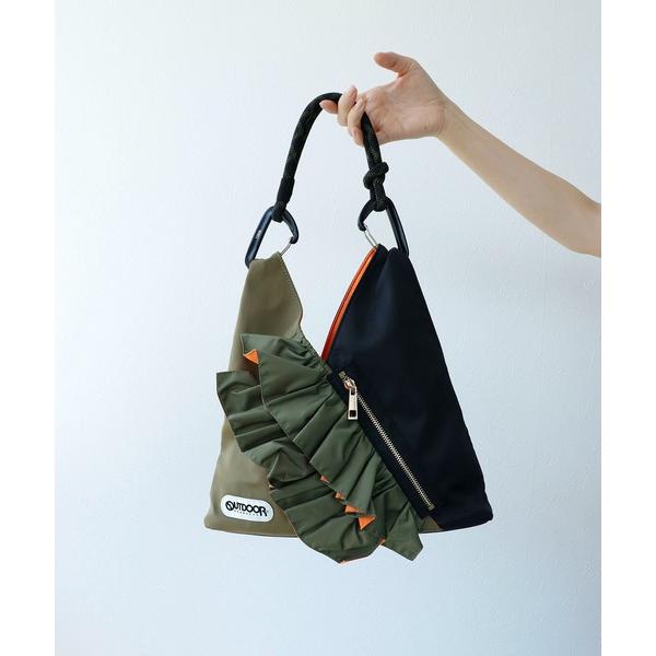 ZOZO問い合わせ番号:97596217ショップ:Three Four Time，スリーフォータイムブランド:Cepica，セピカ商品名:【RISLEY×OUTDOOR PRODUCTS 】miniバイカラートライアングルフリルバッグカテゴ...