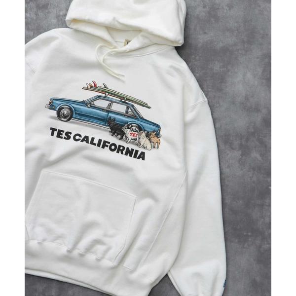 ZOZO問い合わせ番号:97596300ショップ:NAVAL，ナバルブランド:The Endless Summer，エンドレスサマー商品名:TES 4 BUHI CHASING THE WAVES SWEAT PARKA / スウェットパー...