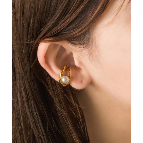 ZOZO問い合わせ番号:97596653ショップ:euphoria，ユーフォリアブランド:muku，ムク，NEUNA，ヌナ商品名:EARCUFF/PEARLカテゴリ:アクセサリー>イヤーカフブランド品番:302254-104-021素...