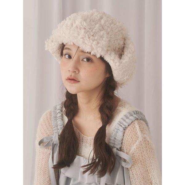 『セール実施中』ZOZO問い合わせ番号:97596760ショップ:merry jenny，メリージェニーブランド:merry jenny，メリージェニー商品名:レースドッキングボアハットカテゴリ:帽子>ハットブランド品番:282561...