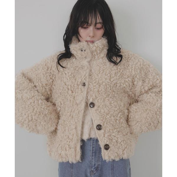 ZOZO問い合わせ番号:97596945ショップ:LIAN，リアンブランド:LIAN，リアン商品名:プードルファーブルゾンカテゴリ:ジャケット/アウター&gt;ブルゾンブランド品番:246-316A3358素材:表地　ポリエステル　100%...