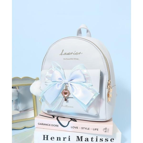 『タイムセール実施中』ZOZO問い合わせ番号:97597352ショップ:FUNALIVE，ファンアライブブランド:FUNALIVE，ファンアライブ商品名:Coboca+ リボン カギチャーム 合皮ミニリュックカテゴリ:バッグ>バックパ...