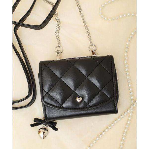 『タイムセール実施中』ZOZO問い合わせ番号:97597360ショップ:FUNALIVE，ファンアライブブランド:FUNALIVE，ファンアライブ商品名:Coboca+ 合皮キルト ショルダーストラップ付 ミニ財布カテゴリ:財布/小物&gt...