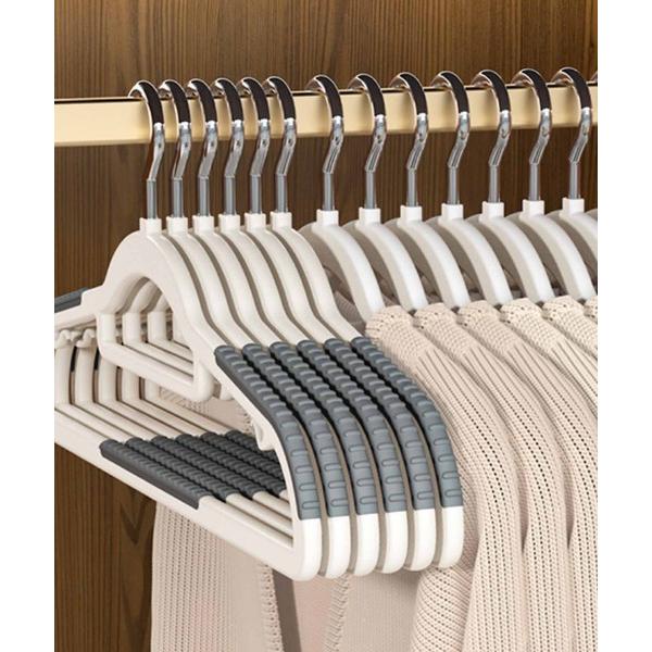 ※このアイテムは返品・交換対象外商品です。ZOZO問い合わせ番号:97597399ショップ:VIBGYOR，ヴィブジョーブランド:VIBGYOR，ヴィブジョー商品名:FReePLACe/滑り止め ハンガー 5本セット X12607カテゴリ:...