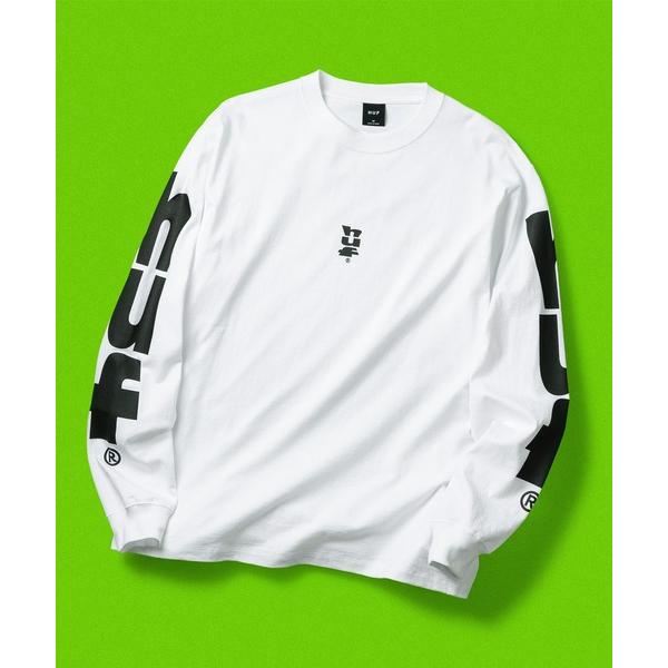 ZOZO問い合わせ番号:97597451ショップ:HUF，ハフブランド:HUF，ハフ商品名:MEGABLAST LS TEEカテゴリ:トップス>Tシャツ/カットソーブランド品番:25F_TS02508素材:コットン100%カラー:ホワ...