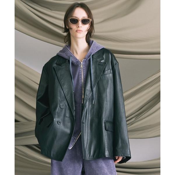 ZOZO問い合わせ番号:97597774ショップ:MAISON SPECIAL，メゾン スペシャルブランド:MAISON SPECIAL，メゾンスペシャル商品名:《UNISEX》Sheep Leather Peaked Lapel Semi...