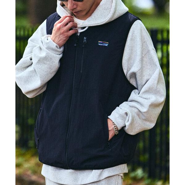 『タイムセール実施中』ZOZO問い合わせ番号:97599162ショップ:FREAK'S STORE，フリークスストアブランド:FREAK'S STORE，フリークスストア商品名:限定展開 リラックスフィット ナイロン フリース リバーシブル...