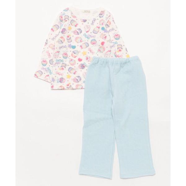 『タイムセール実施中』ZOZO問い合わせ番号:97599303ショップ:こどもの森e-shop，コドモノモリイーショップブランド:Kids Foret，キッズフォーレ商品名:【ジュニアあり】綿100％　総柄キルト長袖パジャマカテゴリ:ルーム...