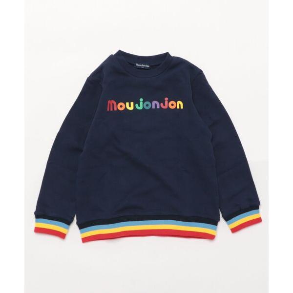『セール実施中』ZOZO問い合わせ番号:97599344ショップ:こどもの森e-shop，コドモノモリイーショップブランド:moujonjon，ムージョンジョン商品名:レインボートレーナーカテゴリ:トップス>スウェットブランド品番:M...