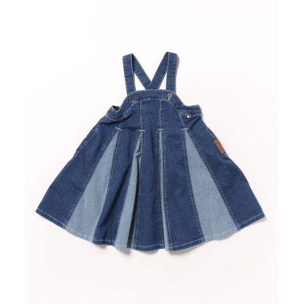 『セール実施中』ZOZO問い合わせ番号:97630003ショップ:HAKKA，ハッカブランド:hakka kids，ハッカキッズ商品名:7オンスストレッチデニムワンピースカテゴリ:スカート>デニムスカートブランド品番:32120253...