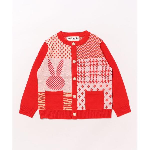 『セール実施中』ZOZO問い合わせ番号:97630122ショップ:Wonder apartment，ワンダーアパートメントブランド:ami amie，アミアミ商品名:うさぎカーディガンカテゴリ:トップス>カーディガン/ボレロブランド品...