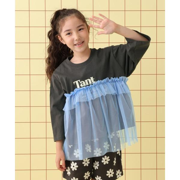 『タイムセール実施中』ZOZO問い合わせ番号:97630447ショップ:LEPSIM，レプシィムブランド:LEPSIM，レプシィム商品名:【KIDS】ロゴチュール7分袖プルオーバー　579115カテゴリ:トップス>Tシャツ/カットソー...