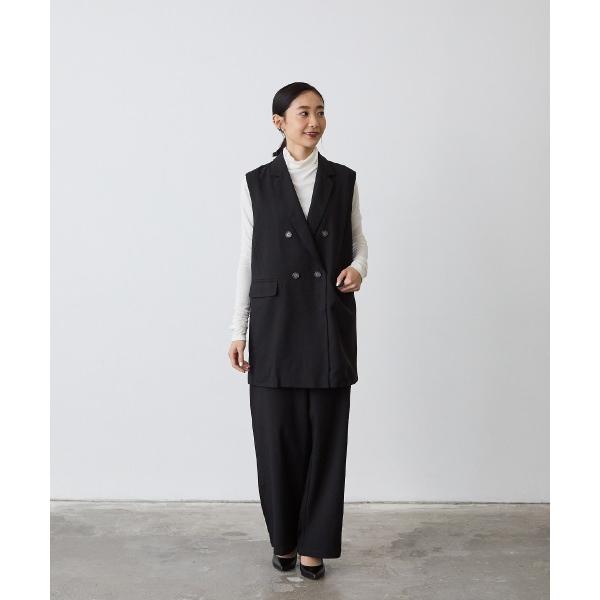 ZOZO問い合わせ番号:97631051ショップ:riziere，リジェールブランド:riziere，リジェール商品名:MOM：ダブルボタンテーラードベストセットアップカテゴリ:フォーマルスーツ/小物>スーツセットブランド品番:RZ2...