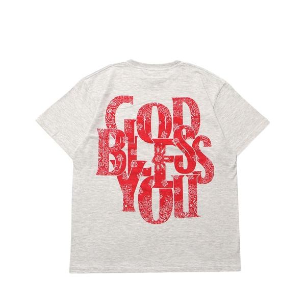 ZOZO問い合わせ番号:97631723ショップ:MFC STORE，エムエフシーストアーブランド:GOD BLESS YOU，ゴッドブレスユー商品名:GOD BLESS YOU PAISLEY LOGO S/S TEEカテゴリ:トップス&...