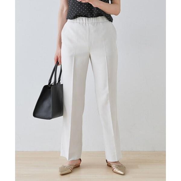 『タイムセール実施中』ZOZO問い合わせ番号:97632359ショップ:INDIVI，インディヴィブランド:INDIVI，インディヴィ商品名:【きれいめ／ウエストゴム】ストレートラインパンツカテゴリ:パンツ>その他パンツブランド品番:...