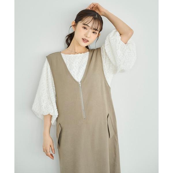 ZOZO問い合わせ番号:97632415ショップ:Auntie Rosa，アンティローザブランド:mil，ミル商品名:サイドポケットVネックワンピース【588064】カテゴリ:ワンピース/ドレス>ジャンパースカートブランド品番:MXA...