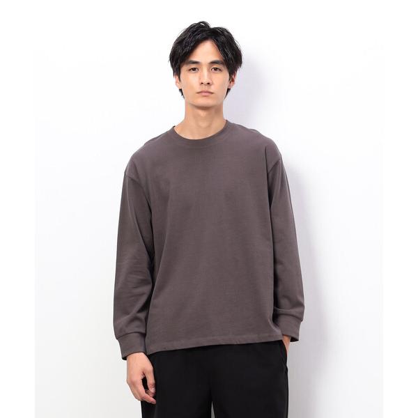 ZOZO問い合わせ番号:97632453ショップ:COMME CA ISM，コムサイズムブランド:COMME CA ISM，コムサイズム商品名:USAコットン 引き揃え天竺 長袖 Ｔシャツカテゴリ:トップス>Tシャツ/カットソーブラン...