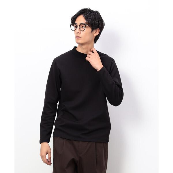 ZOZO問い合わせ番号:97632455ショップ:COMME CA ISM，コムサイズムブランド:COMME CA ISM，コムサイズム商品名:抗菌加工 スムース モックネックＴシャツカテゴリ:トップス>Tシャツ/カットソーブランド品...