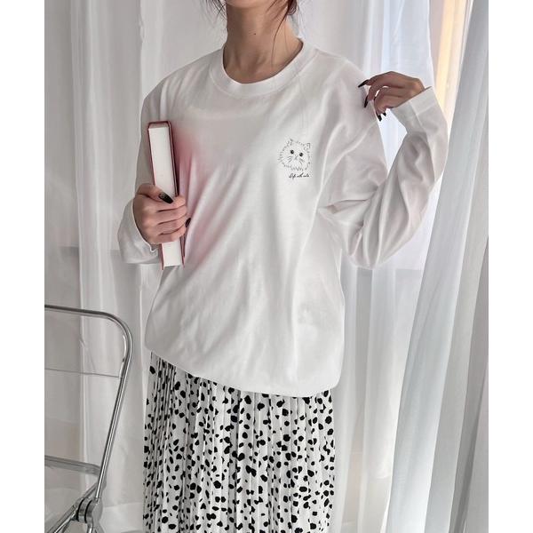 『タイムセール実施中』ZOZO問い合わせ番号:97632588ショップ:wears，ウェアーズブランド:cuorequal，クオレコール商品名:アニマル手書きロンT／長袖Tシャツカテゴリ:トップス>Tシャツ/カットソーブランド品番:c...