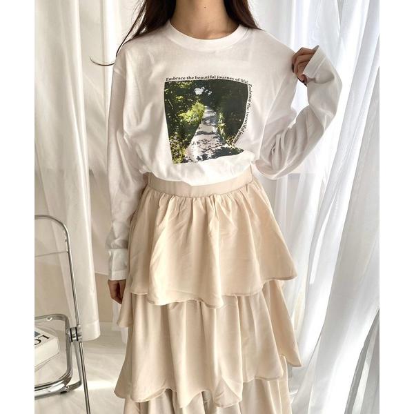 『タイムセール実施中』ZOZO問い合わせ番号:97632627ショップ:wears，ウェアーズブランド:cuorequal，クオレコール商品名:イラストフォトデザインロンT／長袖Tシャツカテゴリ:トップス>Tシャツ/カットソーブランド...