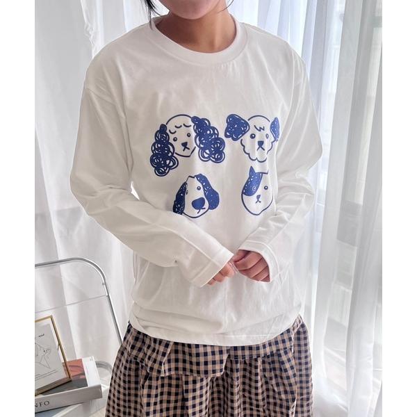 『タイムセール実施中』ZOZO問い合わせ番号:97632633ショップ:wears，ウェアーズブランド:cuorequal，クオレコール商品名:アニマルイラストデザインロンT／長袖Tシャツカテゴリ:トップス>Tシャツ/カットソーブラン...