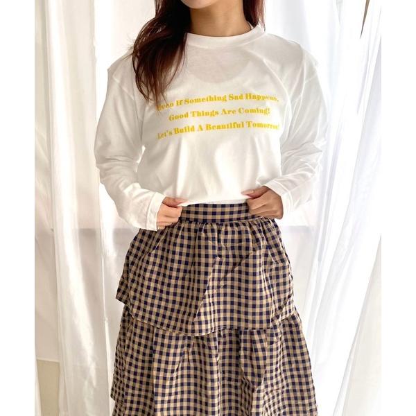 『タイムセール実施中』ZOZO問い合わせ番号:97632634ショップ:wears，ウェアーズブランド:cuorequal，クオレコール商品名:ロゴ英字デザインロンT／長袖Tシャツカテゴリ:トップス>Tシャツ/カットソーブランド品番:...