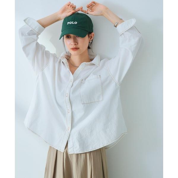 『タイムセール実施中』ZOZO問い合わせ番号:97632912ショップ:cross marche，クロスマルシェブランド:CROSS FUNCTION，クロスファンクション商品名:《撥水》FRESH DENIM デニムシャツ【CROSS F...