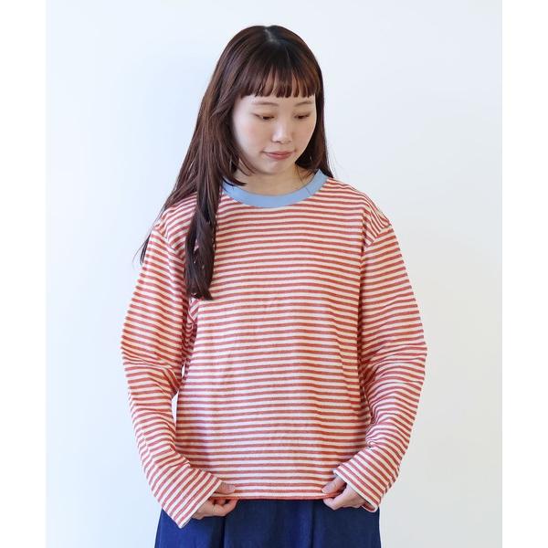 ZOZO問い合わせ番号:97633257ショップ:bulle de savon，ビュルデサボンブランド:bulle de savon，ビュルデサボン商品名:《early spring》インレーボーダー みじかめプルオーバーカテゴリ:トップス...