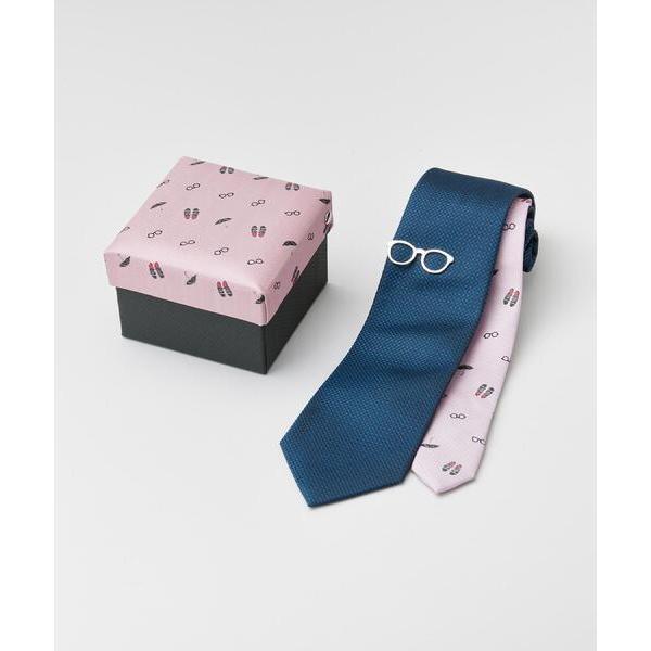 『タイムセール実施中』ZOZO問い合わせ番号:97633313ショップ:TAKEO KIKUCHI，タケオキクチブランド:TAKEO KIKUCHI，タケオキクチ商品名:【BOXセット】バスケットムジチェンジネクタイ×眼鏡型タイバーカテゴリ...
