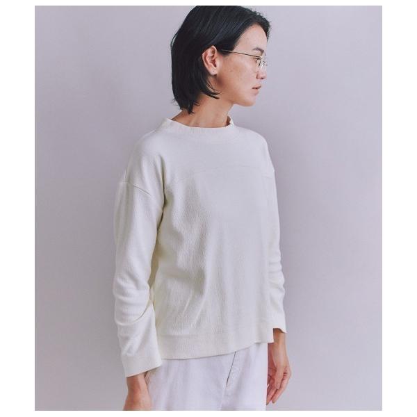『セール実施中』ZOZO問い合わせ番号:97633499ショップ:NEWYORKER，ニューヨーカーブランド:SIPULI，シプリ商品名:Crepe Double Face Knit 切替えボトルネックプルオーバーカテゴリ:トップス>...