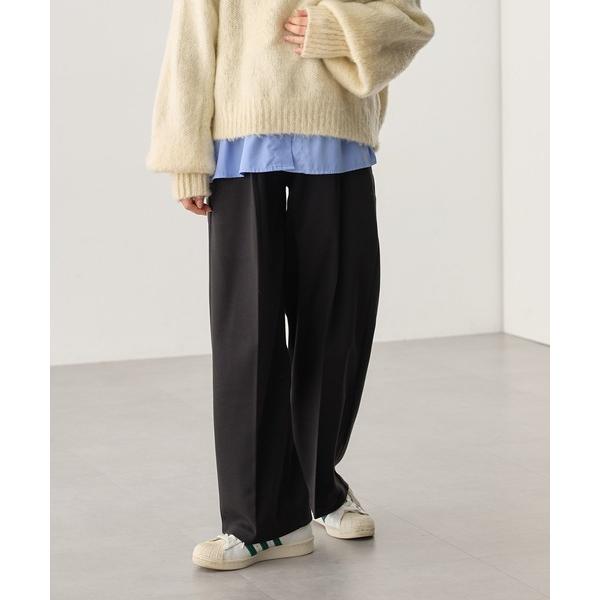 ZOZO問い合わせ番号:97633642ショップ:cross marche，クロスマルシェブランド:Rosemadame，ローズマダム商品名:ニットツイル起毛セミワイドパンツ（マタニティ〜産後）妊婦服 産前・産後対応カテゴリ:ママ＆ベビー&...