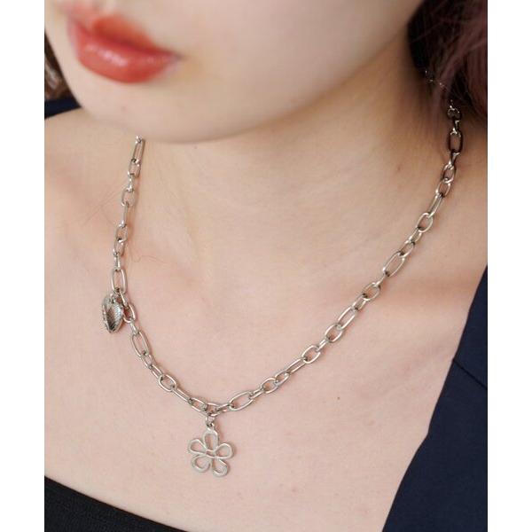 『セール実施中』ZOZO問い合わせ番号:97633713ショップ:Kastane，カスタネブランド:Kastane，カスタネ商品名:【fiw.】ハートフラワーネックレスカテゴリ:アクセサリー>ネックレスブランド品番:KAF105211...
