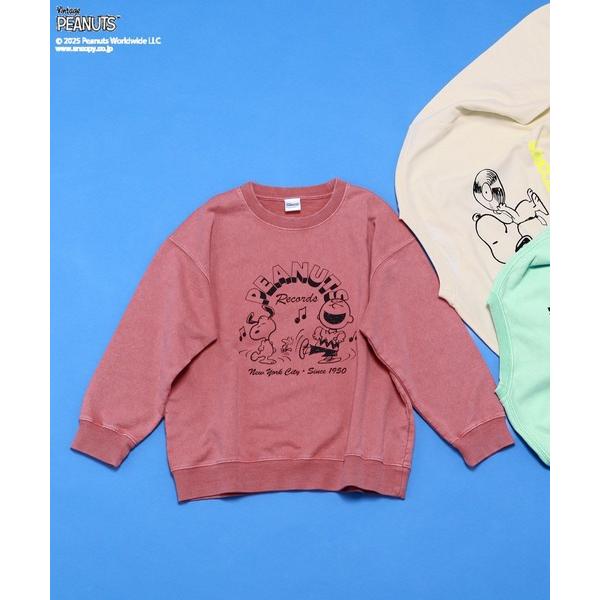 『セール実施中』ZOZO問い合わせ番号:97634111ショップ:BAYFLOW，ベイフローブランド:PEANUTS，ピーナッツ，BAYFLOW，ベイフロー商品名:【PEANUTS×BAYFLOW】ピーナッツアソートスウェット(KIDS)カ...