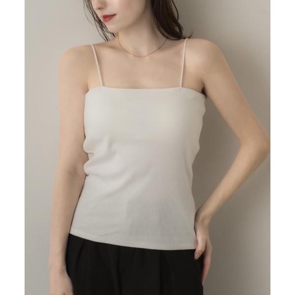 ZOZO問い合わせ番号:97634589ショップ:euphoria，ユーフォリアブランド:muku，ムク商品名:SPAGHETTI CAMISOLE/in braカテゴリ:トップス>キャミソールブランド品番:302254-105-00...