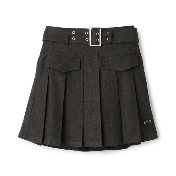 『セール実施中』ZOZO問い合わせ番号:97665569ショップ:NARUMIYA ONLINE，ナルミヤ オンラインブランド:by LOVEiT，バイラビット商品名:ベルトつきタックスカートカテゴリ:スカート>スカートブランド品番:...