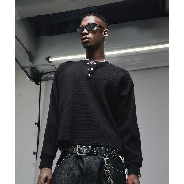 ZOZO問い合わせ番号:97665901ショップ:FTW，エフティーダブリューブランド:ANDER HUNK，アンダーハンク商品名:Metal Henry neck Thermal / メタルヘンリーネックサーマルカテゴリ:トップス>...