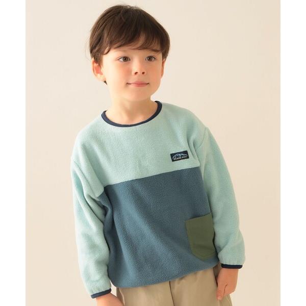『セール実施中』ZOZO問い合わせ番号:97666074ショップ:BEAMS HEART，ビームスハートブランド:BEAMS mini，ビームスミニ商品名:2トーン フリース プルオーバー 2025FW（90〜150cm）カテゴリ:トップス...
