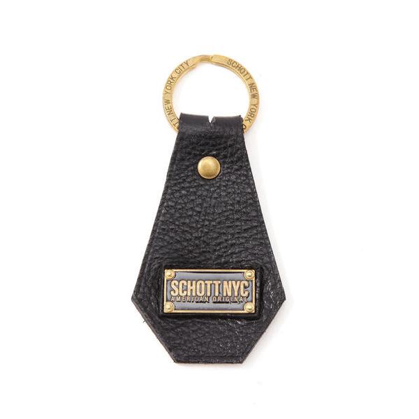 ZOZO問い合わせ番号:97666246ショップ:SCHOTT，ショットブランド:schott，ショット商品名:Schott/ショット/LEATHER KEY RING/レザーキーリングカテゴリ:財布/小物>キーホルダーブランド品番:...