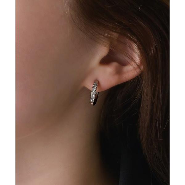 ZOZO問い合わせ番号:97666540ショップ:euphoria，ユーフォリアブランド:muku，ムク，NEUNA，ヌナ商品名:EARRING/ZIRCONIA LINEカテゴリ:アクセサリー>イヤリングブランド品番:302254-...