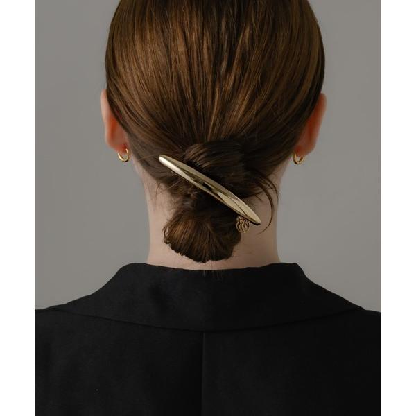 ZOZO問い合わせ番号:97666690ショップ:euphoria，ユーフォリアブランド:muku，ムク商品名:VALLETTA/METALカテゴリ:ヘアアクセサリー>バレッタ/ヘアクリップブランド品番:302252-106-002素...