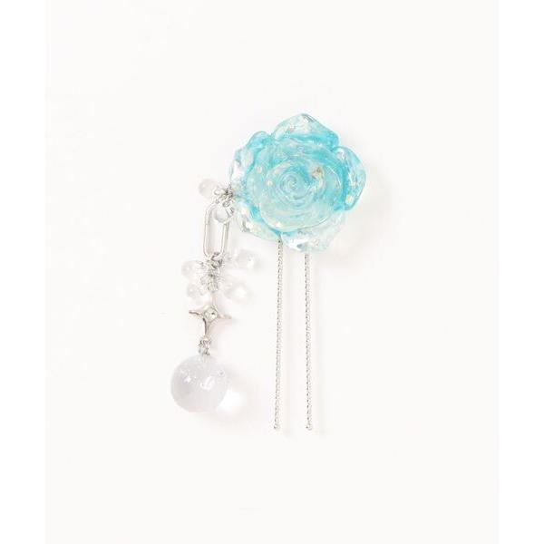 ZOZO問い合わせ番号:97667005ショップ:TONE，トーンブランド:tone，トーン商品名:【elum.】Crystalblue rose kanzashi(MA)カテゴリ:ヘアアクセサリー>その他ヘアアクセサリーブランド品番...