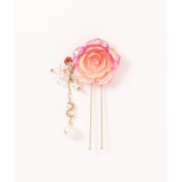 ZOZO問い合わせ番号:97667101ショップ:TONE，トーンブランド:tone，トーン商品名:【elum.】red rose kanzashi(MA)カテゴリ:ヘアアクセサリー>その他ヘアアクセサリーブランド品番:elum.-1...