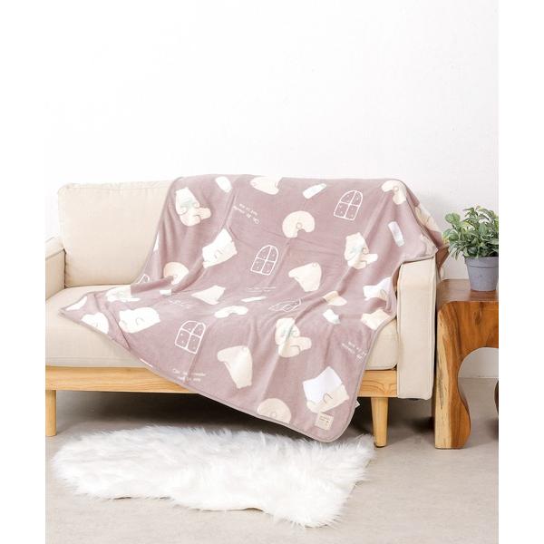 『タイムセール実施中』ZOZO問い合わせ番号:97667675ショップ:Kana，カナブランド:Monocoro toppi，モノコロトッピ商品名:よふかしbearマイクロブランケット 100cm×140cmカテゴリ:インテリア>ブラ...